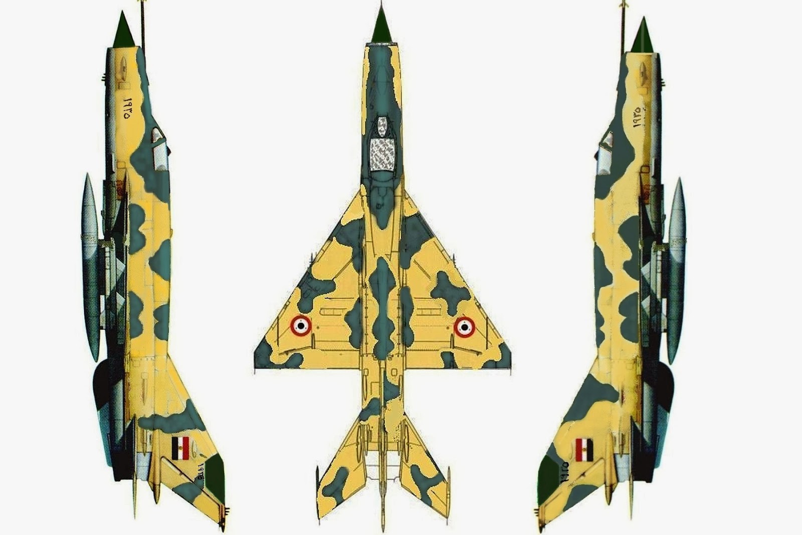Ed Okun "Modeling Military History": Syrian MiG-21MF in 1973 Yom Kippur ...